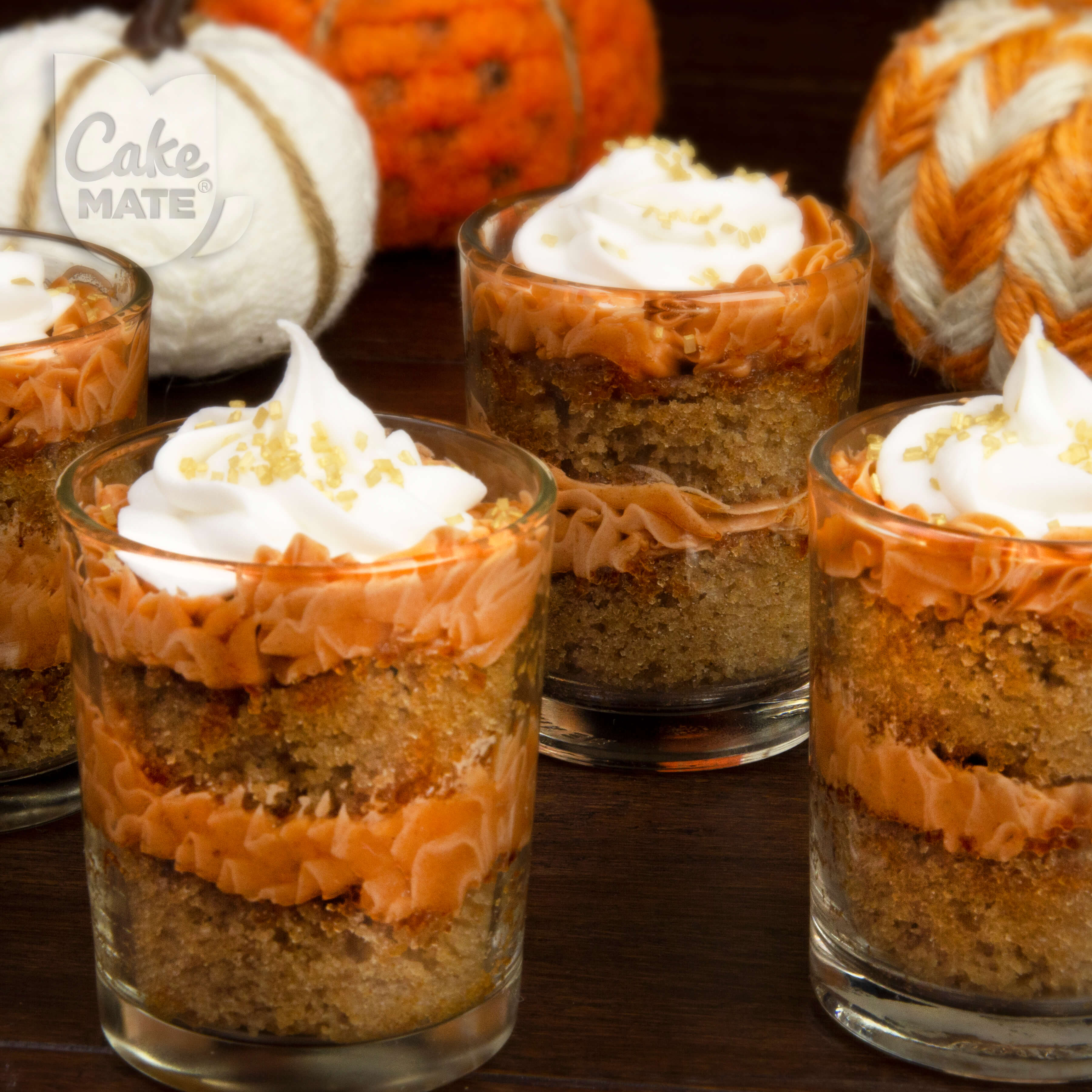 Pumpkin Spice Cake Shots Cake Mate Pumpkin Spice Cake Shots Cake Mate